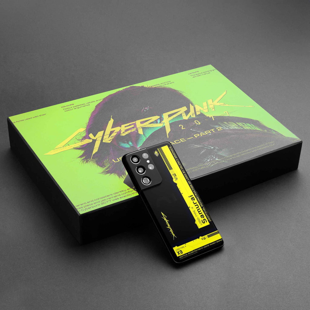 Cyberpunk Samurai Mobile Skin – Wrap Shopee